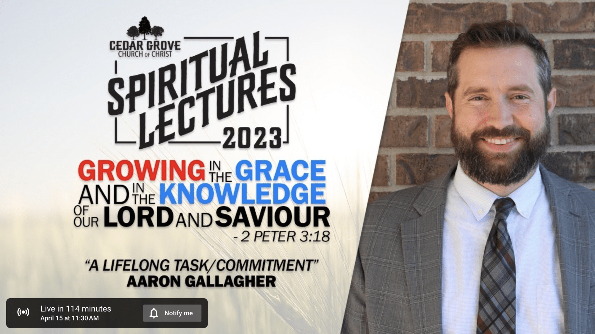 News and Updates - Cedar Grove Church of Christ